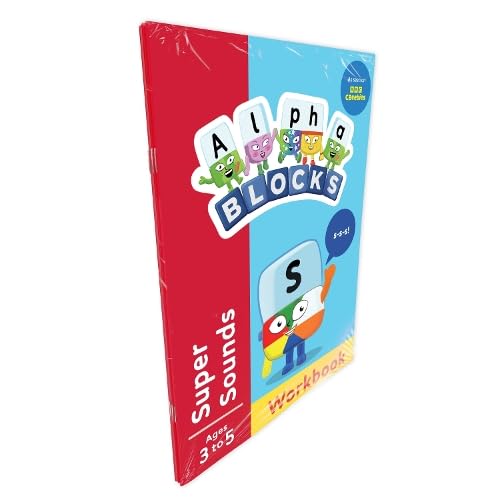 Alphablocks Red Level Workbook Set (3 books) (Numberblocks, Alphablocks ...