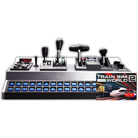 Amazon.com: RailDriver USB Desktop Train Cab Controller with Train Sim ...