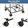 Amazon.com: Carton Storage Rack with Caster Wheels, Portable Cardboard ...