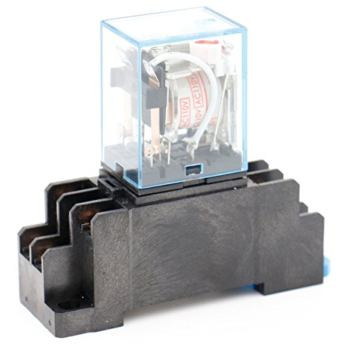 Buy Baomain MY2NJ AC 110V Coil General Purpose Relay DPDT 8 Pin w ...