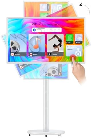 Amazon.com: ApoloSign 32-Inch Portable Smart Screen 1080p Rotatable ...