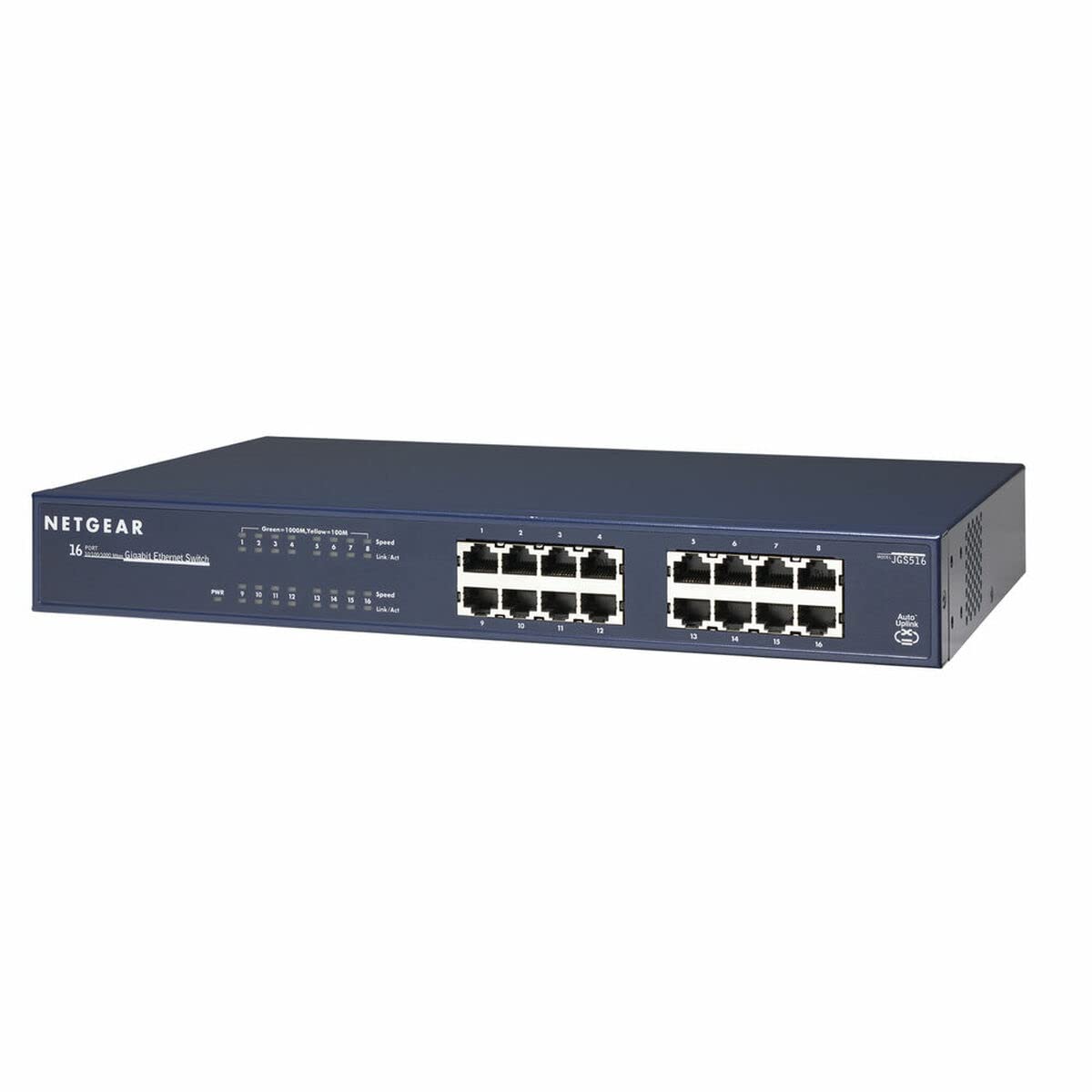 NetGear JGS516 16 Port Gigabit Ethernet Switches 10/100/1000 Mbps - Buy ...