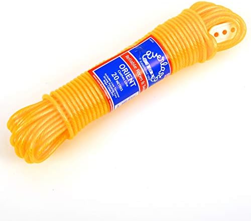 Ram® 50m Washing Line Rope Strong Steel Core Laundry Clothes Lines ...