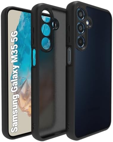 REALCASE Silicone Samsung M35 5G Back Cover Case, Scratch Resistant ...