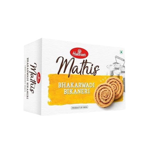 Haldiram's Bikaneri Bhakarwadi Mathis 500g x 2 | Indian Tea Time ...