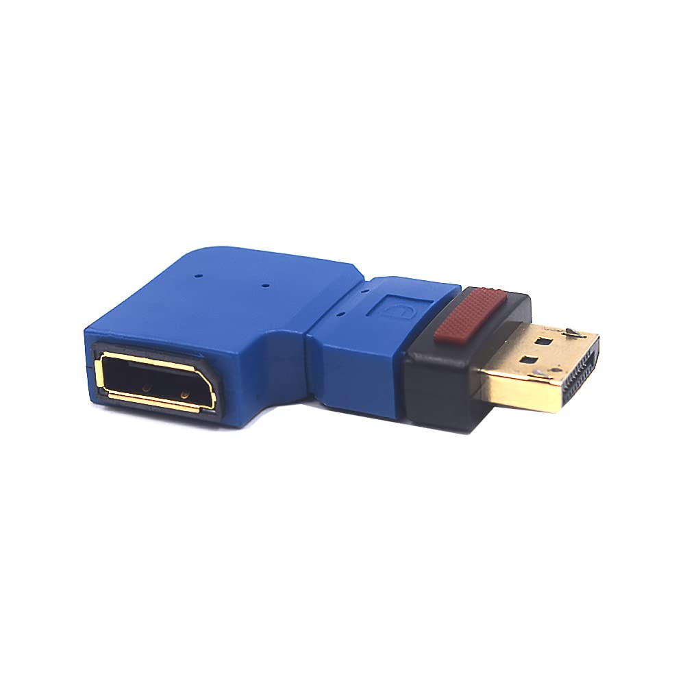 Amazon.com: Kework DisplayPort 8K Extension Adapter with Lock, 90 ...