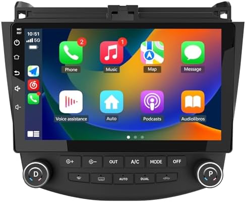 Amazon.com: 2G 64G Android Car Stereo Radio for Honda Accord 7 2003 ...