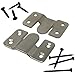 Interlocking Z Clips for Flush Mounting Pictures, Head Boards, & Wall ...