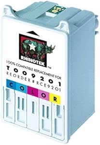 Rhinotek - Print cartridge ( replaces Epson T009 ) - 1 x yellow, cyan ...