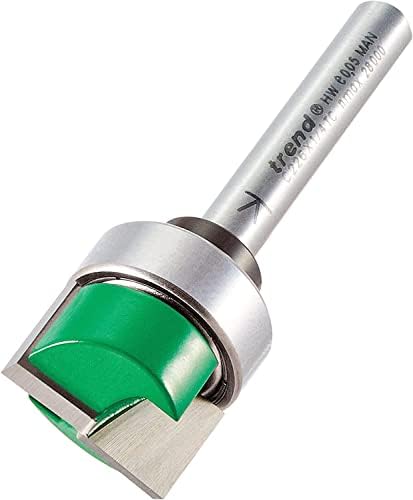 Trend CraftPro Guided Profiler Router Cutter Bit, 1/4 Inch Shank, 9.5mm ...