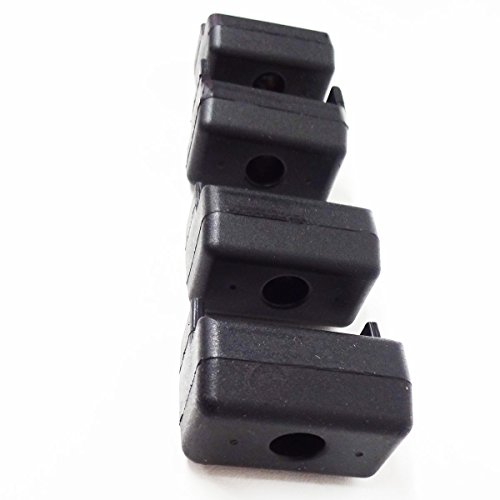 4x HUNTER Tire Changer RUBBER PADS / Jaw Covers C3500 TC3250 TC300 ...