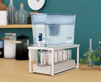 Amazon.com: Water Dispenser Stand for Countertop-Metal Black Water ...