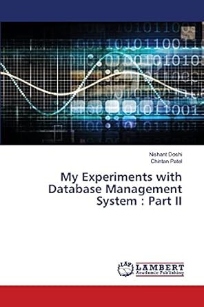 Buy My Experiments with Database Management System: Part II Book Online ...