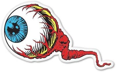 Amazon.com: Eyeball Vinyl Sticker - Car Phone Helmet Bumper Sticker ...