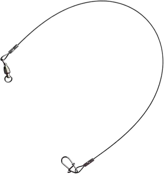 Amazon.com : Fishing Tackle Leaders 5pcs Soft 40lb Hi-Low Rig Wire ...