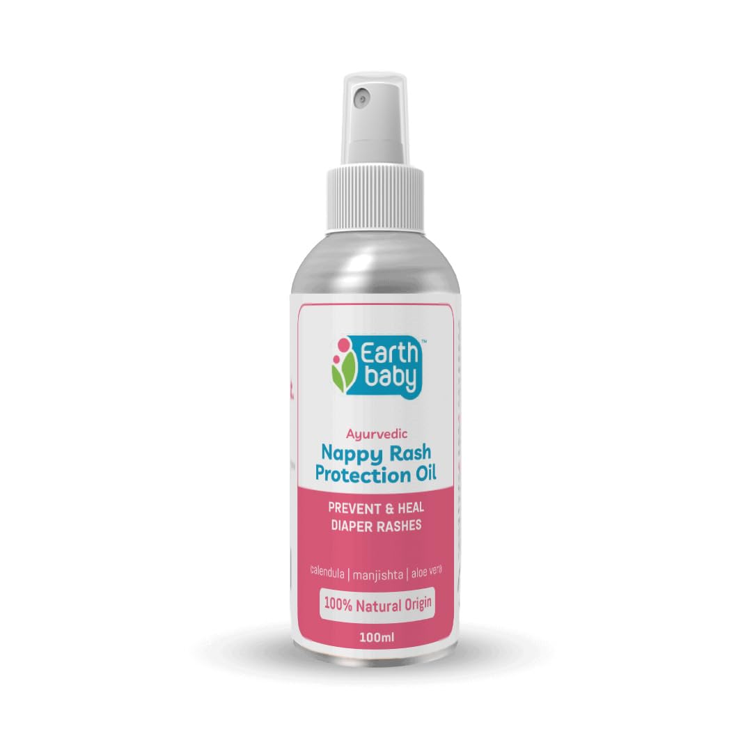 Buy Earthbaby Ayurvedic Nappy Rash Protection Oil, Heals and Prevents ...