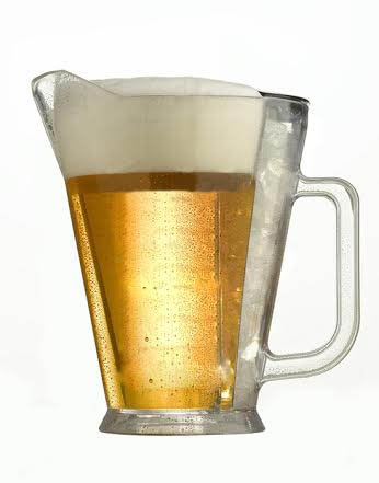 Buy Kromedispense- Clear Plastic beer Pitcher/Shatter-Proof Plastic ...