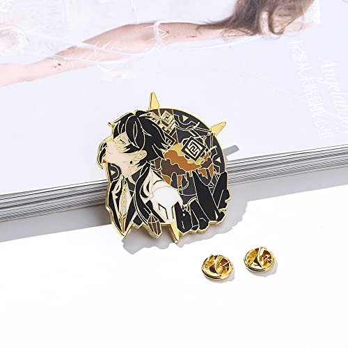 Buy Gen-shin Im-pact Enamel Pins Set - Anime Game Characters Venti ...