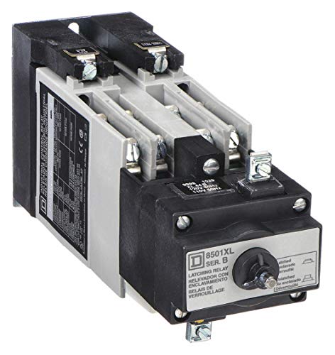 Square D Latching NEMA Style Control Relay, 120VAC, 10A @ 120/240/480 ...