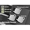Amazon.com: PRECITIME White Porcelain Used Tea Bag Holder, Set of 10 ...