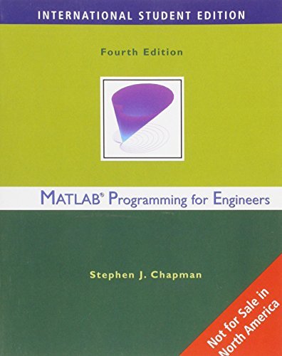MATLAB Programming for Engineers - International Student Edition by ...