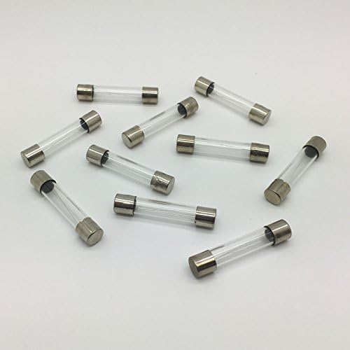 2A Glass Fuse Classic Car Auto 2 Amp 30mm Length Electronic - Pack of ...