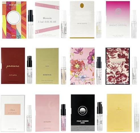 Amazon.com : Dirstic 12 Piece Designer Fragrance Samples, Fragrance ...