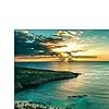 BNF®Aquarium Background Fish Tank Backdrop Sunset Wallpaper Sticker ...