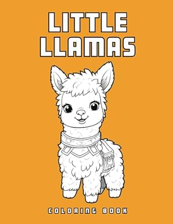 Little Llamas: Coloring Book : Junior, Rupert, Birk, Monica: Amazon.co ...