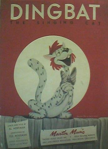Dingbat the Singing Cat Sheet Music: Al Hoffman: Amazon.com: Books
