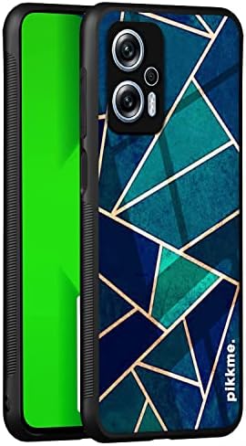 Pikkme Redmi K50i 5G Back Cover | Ultra Hybrid Printed Green Golden ...