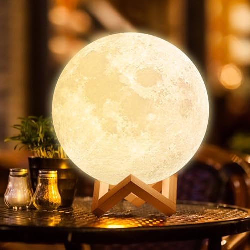 LED Magic Moon Night Light | Table Starry Lamp | Decorative Star ...
