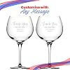 Personalised Engraved Gin Cocktail Glass with Thank You for Everything ...
