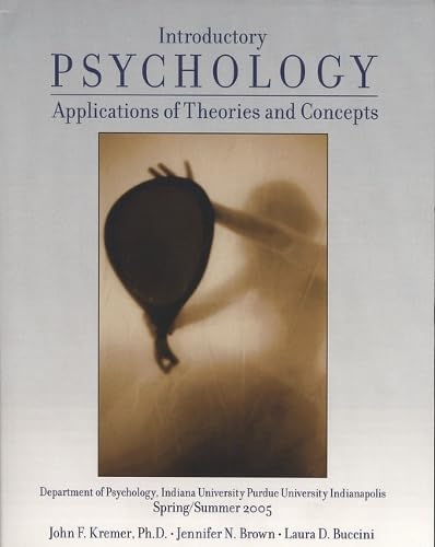 Amazon.com: Introductory Psychology: Applications of Theories And ...
