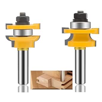 1/2 Inch Shank Router Bit Set Architectural Picture Frame Molding Bits ...