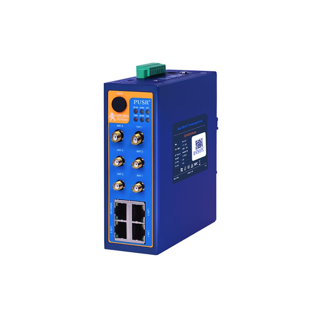 Amazon.com: USR-G816W-G Serial Industrial 5G VPN Router Dual Sim Multi ...