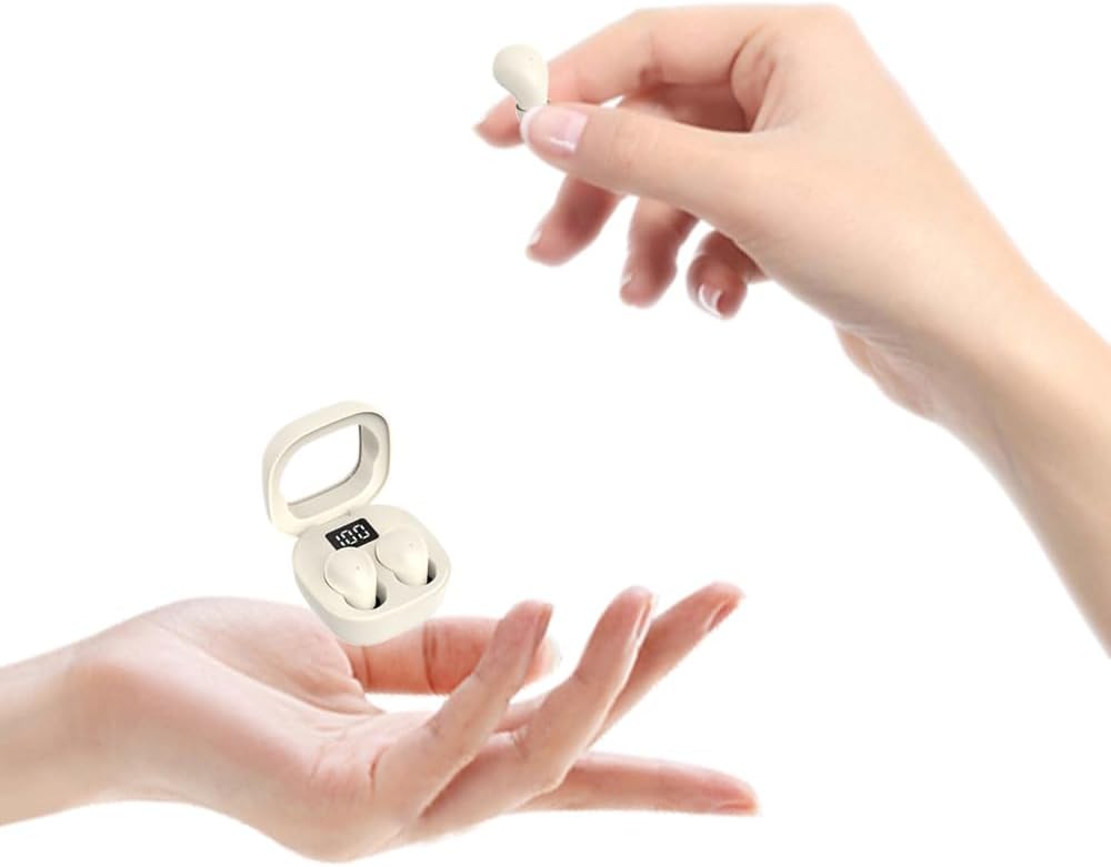 Amazon.com: Smallest Invisible Mini Earbuds Wireless Bluetooth, Low ...