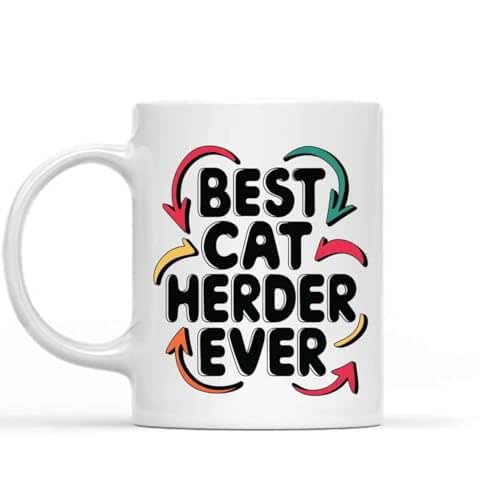 Amazon.com: Gift Idea Cat Herder - Herding Cats Funny Project Manager ...