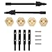 Amazon.com: MEUS RACING UTB18 12mm Brass Hex Hub, CVD Axle Shaft, Stub ...