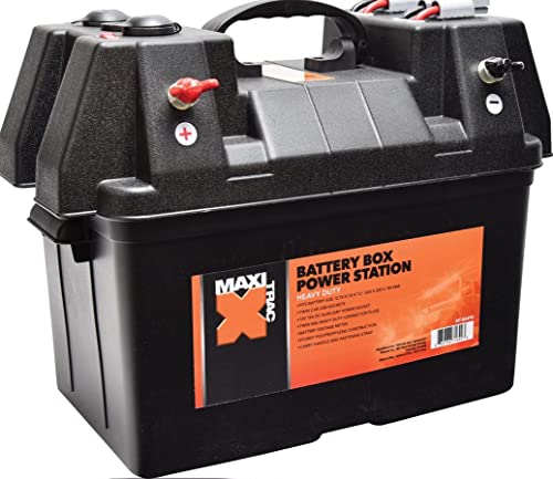 Maxi Trac Smart Battery Box Power Center with Handle, USB and - Want It All