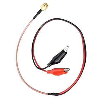 Testing Cable, 1Pcs 52cm Radio Frequency Connection Cable, Red Black ...