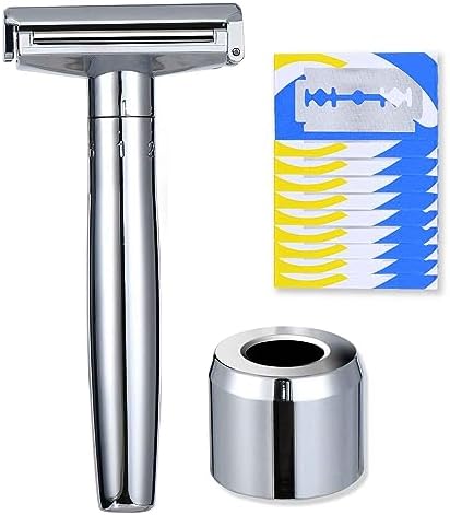 Amazon.com: Double Blade Safety Razor Adjustable Razors Single Blade ...