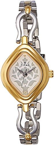 Titan Analog White Dial Women's Watch NM917BM01 / NL917BM01 : Amazon.in ...