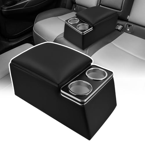 Amazon.com: Universal Car Center Console Organizer with Cup Holder ...