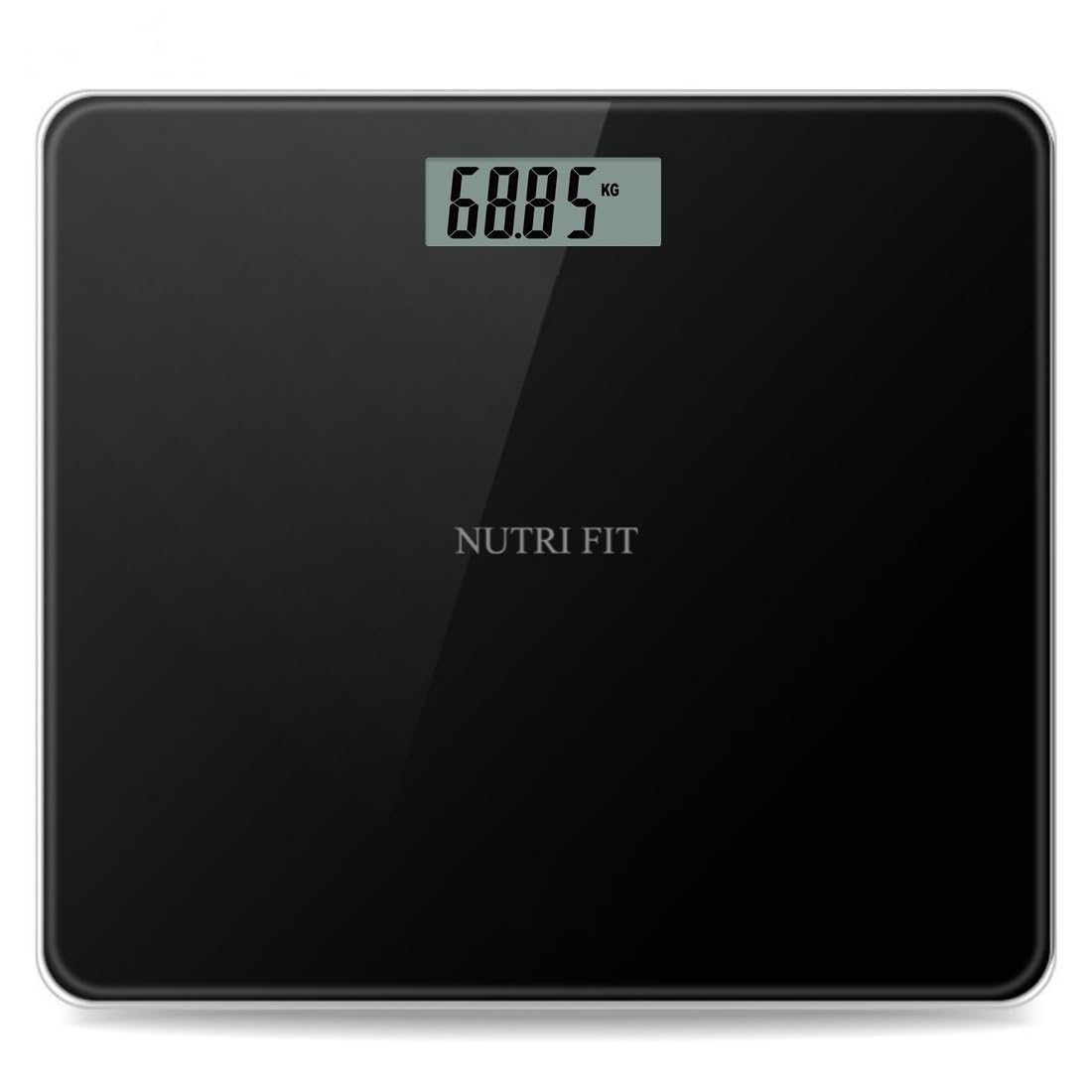 NUTRI FIT Digital Bathroom Scale for Body Weight, Bath Scale for ...