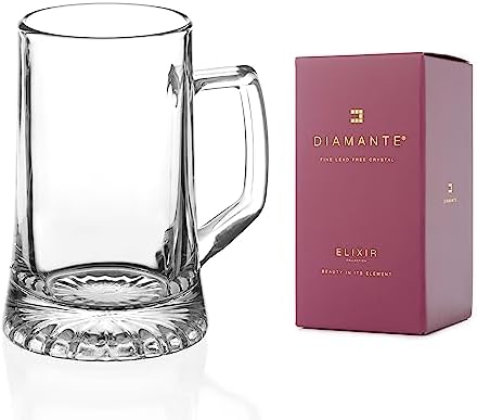 bar@drinkstuff The Great British Pint Dimple Mug - Set of 4 - Gift ...