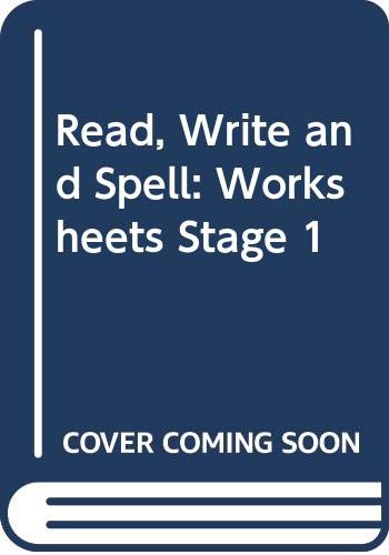 Worksheets (Stage 1) (Read, Write and Spell) : Nettle, Gillian, Leach ...