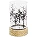 Beautiful Tree Design Decorative Tealight Candle Holder | Glass ...