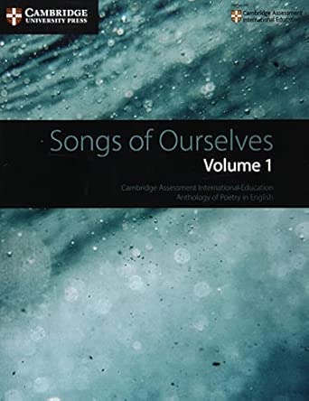Amazon.com: Songs of Ourselves: Volume 1: Cambridge Assessment ...
