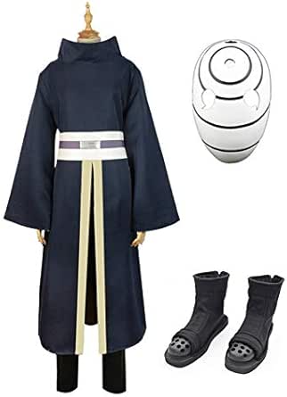 Amazon.co.jp: Sanjucos Obito Face Ninja Shoes, Complete Set, Cosplay ...